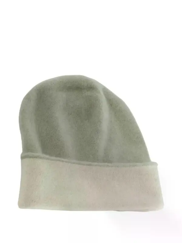 Frenckenberger Two-tone Knitted Beanie Hat