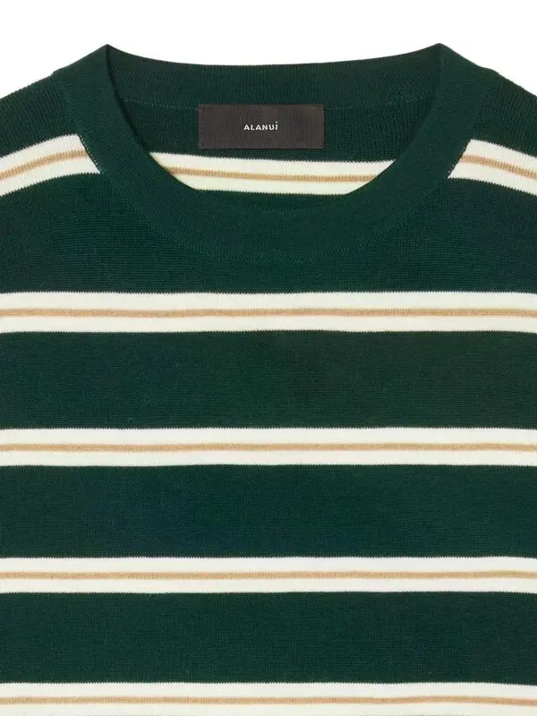 Alanui Striped Layered Long-sleeve T-shirt