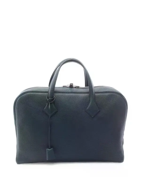 Hermès Victoria Ii Laptop Bag - Green