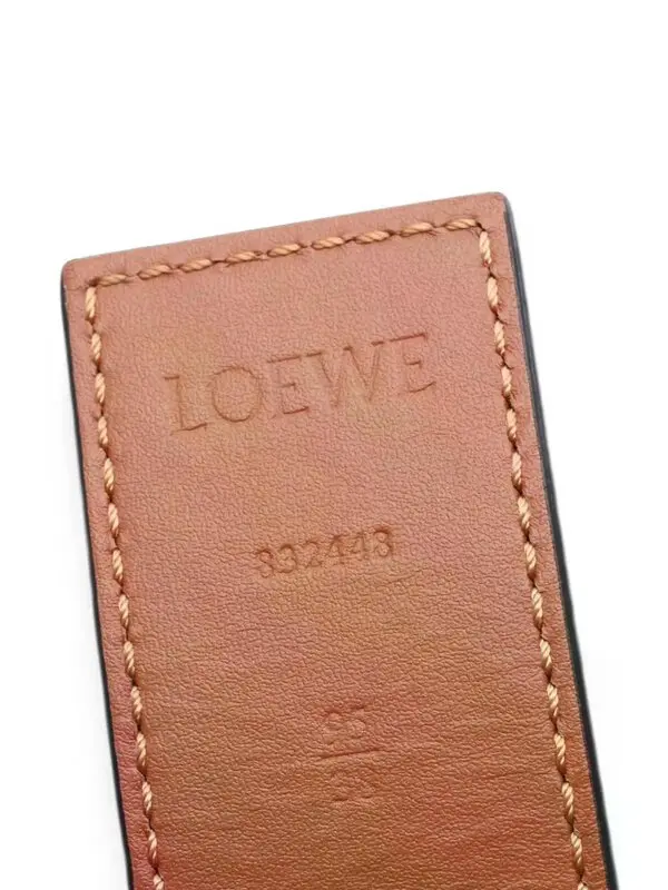Loewe 2010s Anagram Reversible Belt