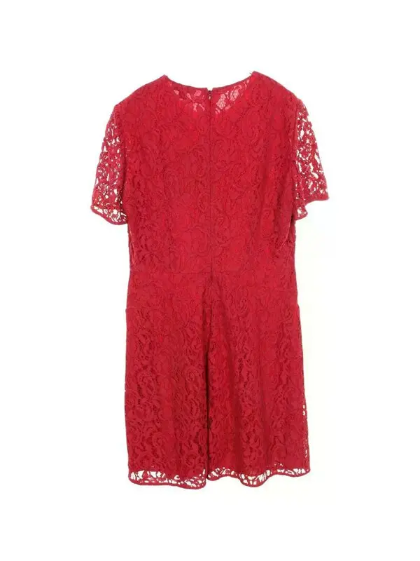 Burberry 2020s Lace Short-sleeve Dress