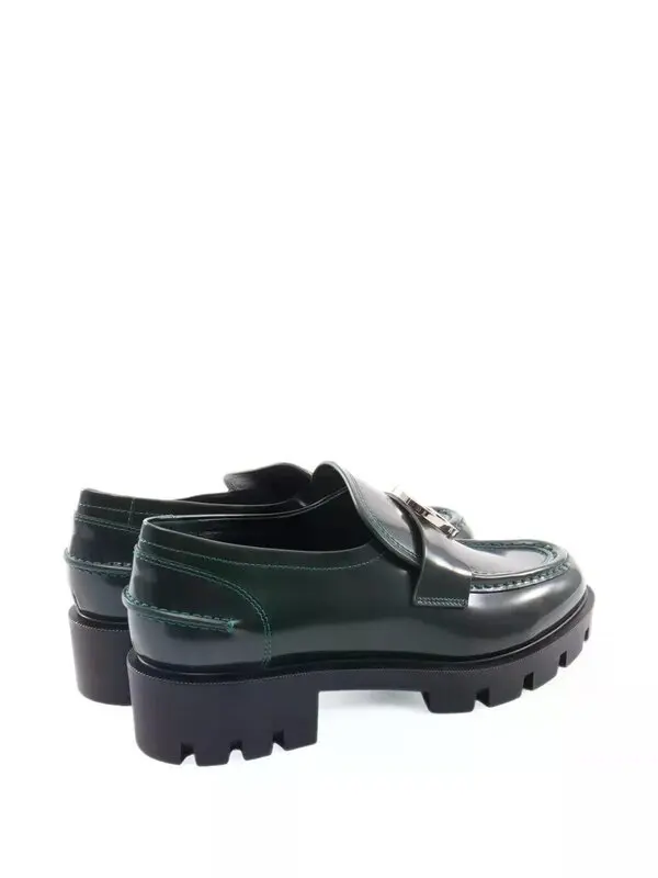 CHRISTIAN LOUBOUTIN 2010s Cl Moc Lug Loafers