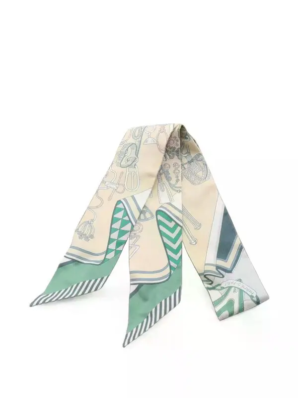 Hermès 2010s Bouquets Sellier Scarf - Neutrals