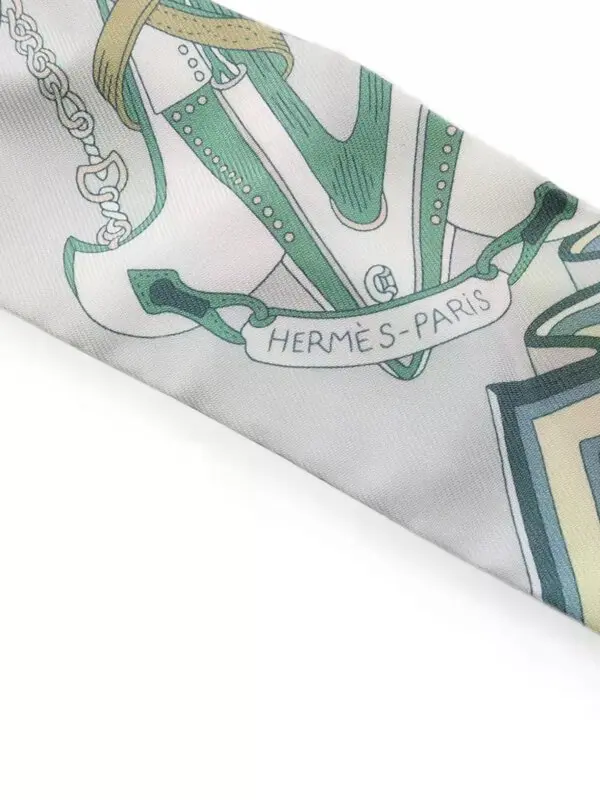 Hermès 2010s Bouquets Sellier Scarf - Neutrals