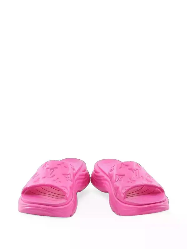 LOUIS VUITTON 2020s Pool 55 Monogram Sandals