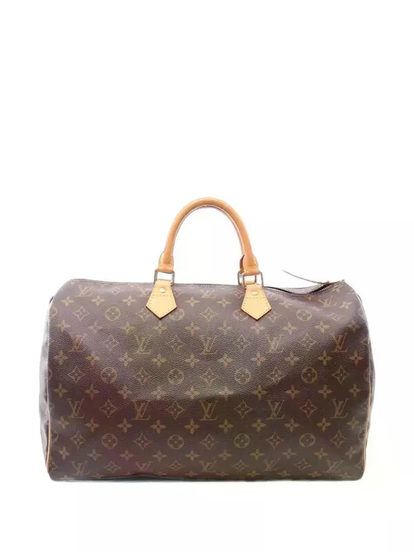 LOUIS VUITTON 2005 40 Speedy Monogram Handbag - Brown