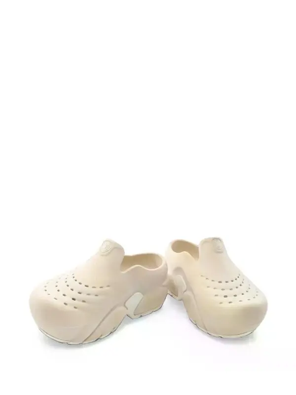 LOUIS VUITTON 2020s Shark Line Slip-on Sandals