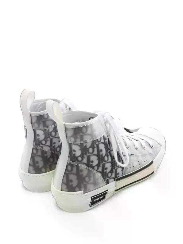 Dior 2020s B23 Oblique Logo-patch High-top Sneakers