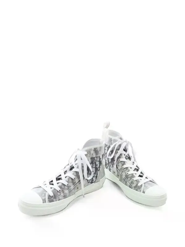 Dior 2020s B23 Oblique Logo-patch High-top Sneakers