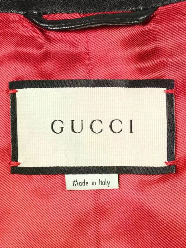 Gucci 2010s Leather Jacket