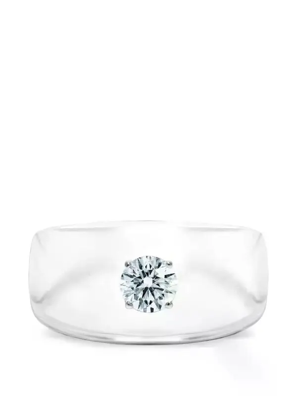 SOLO FOR DIAMONDS Lab-grown Diamond Tapered Ring