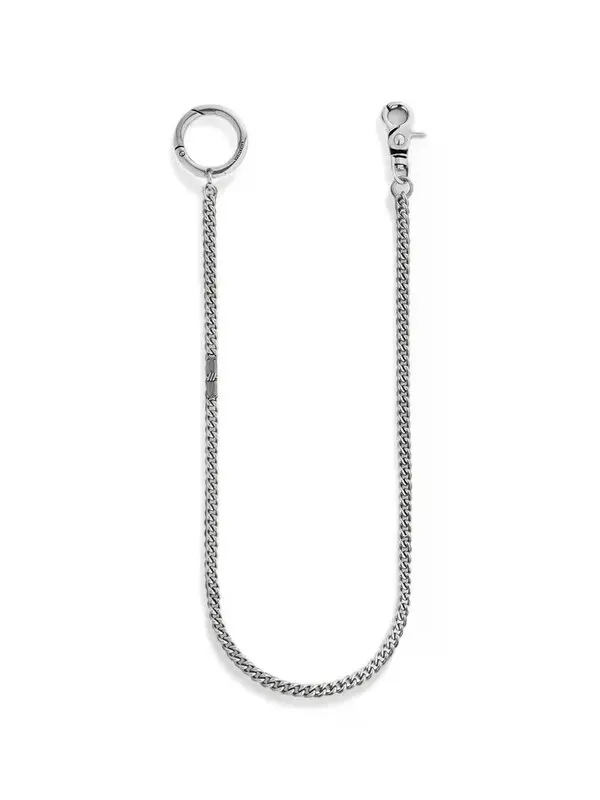 Balenciaga Bb Icon Trouser Chain - Silver
