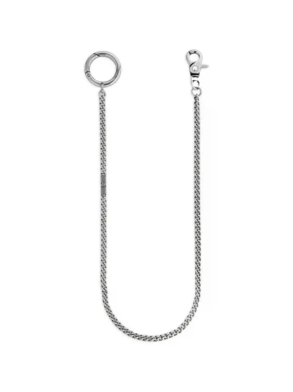 Balenciaga Bb Icon Trouser Chain - Silver