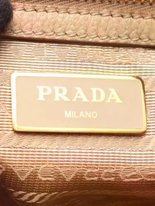 Prada 2010-2026 Vitello Phenix Open Convertible Tote Satchel