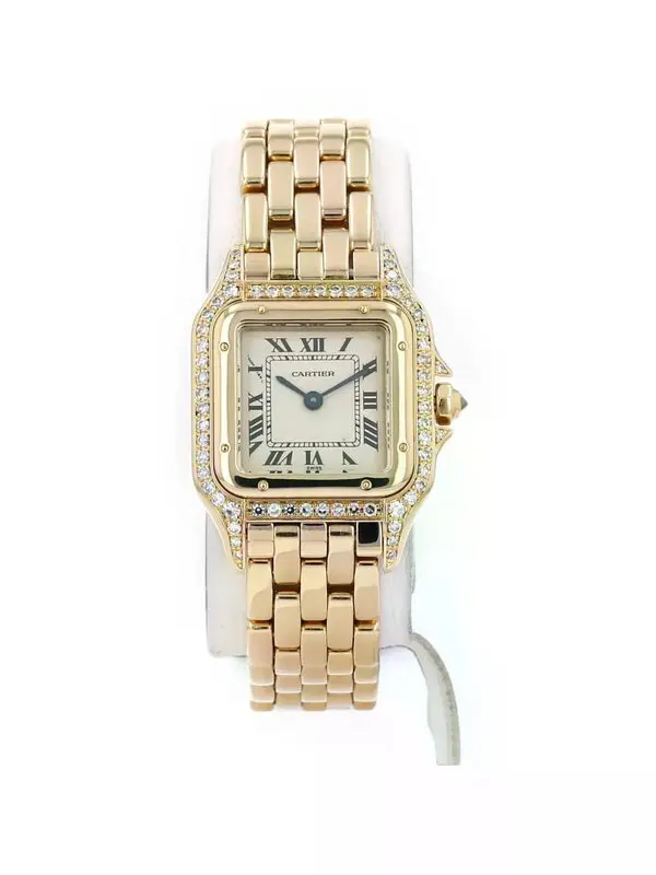 Cartier 1990s Panthère Diamond 22mm Watch