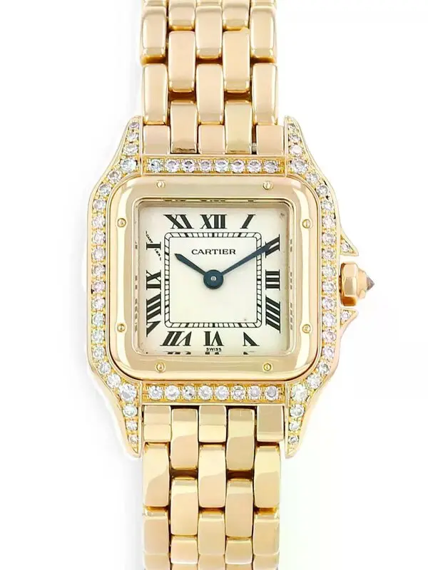 Cartier 1990s Panthère Diamond 22mm Watch