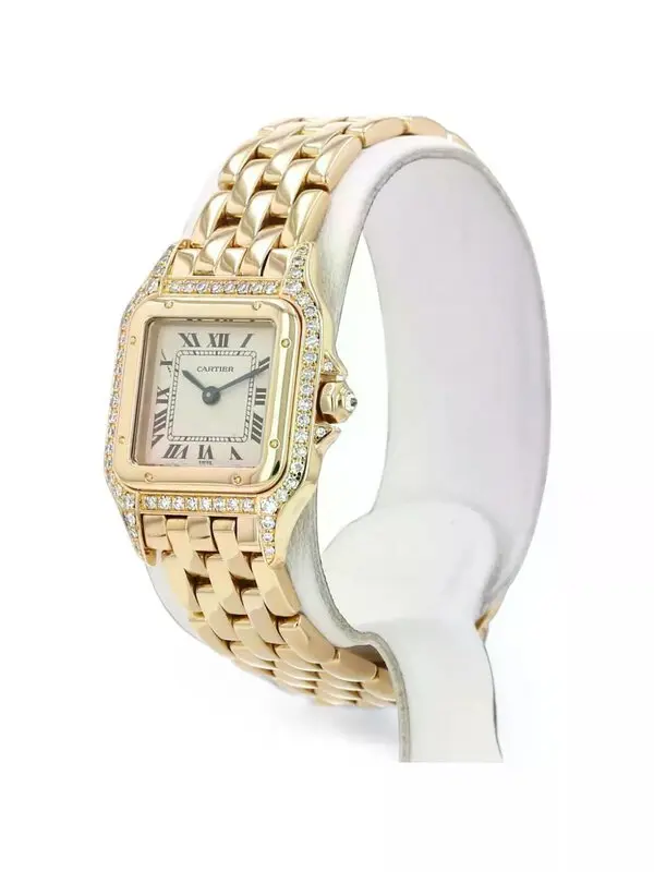 Cartier 1990s Panthère Diamond 22mm Watch