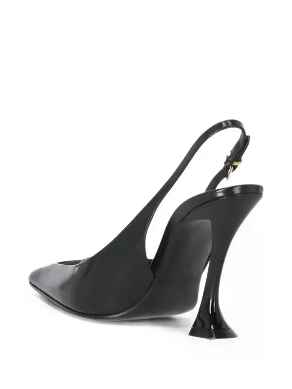 LANVIN Serenade Slingback In Leather
