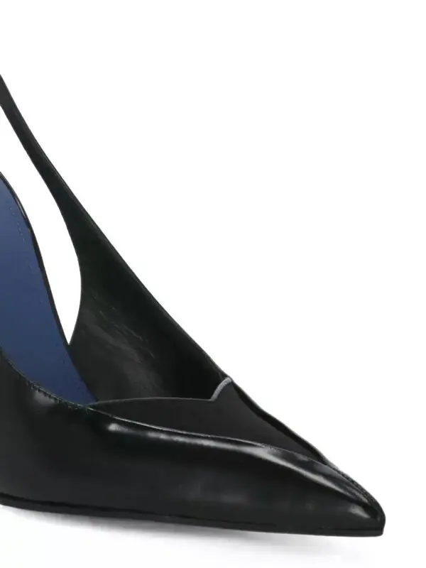 LANVIN Serenade Slingback In Leather