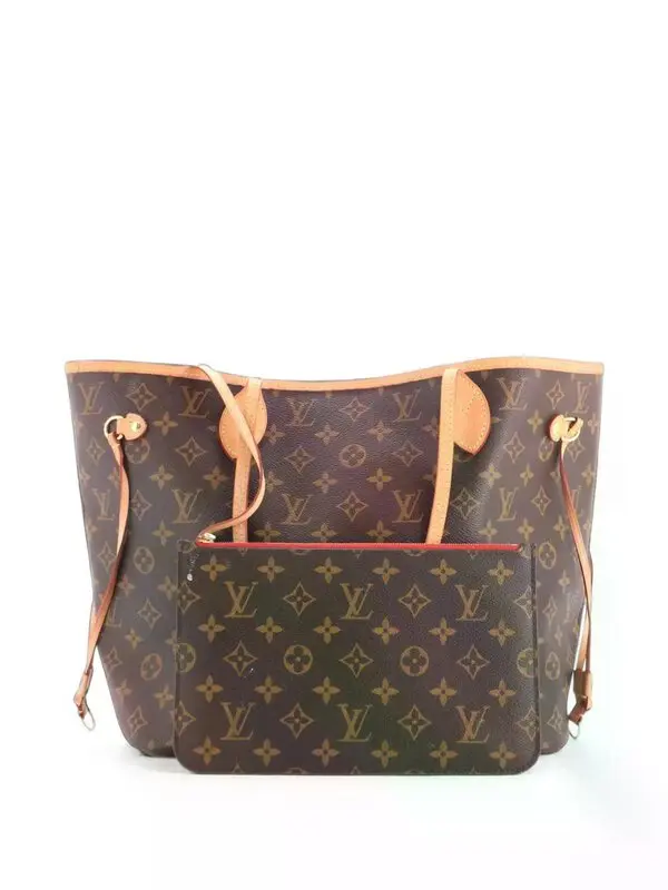 LOUIS VUITTON Neverfull Mm Monogram Canvas Tote Bag