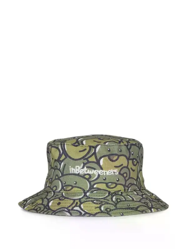 INBETWEENERS Graphic-print Bucket Hat - Green