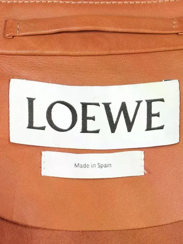 Loewe 2010s Zip-up Leather Jacket