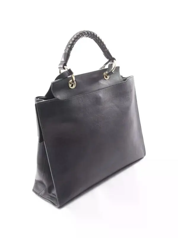 Etro Braided Top Handle Tote Bag