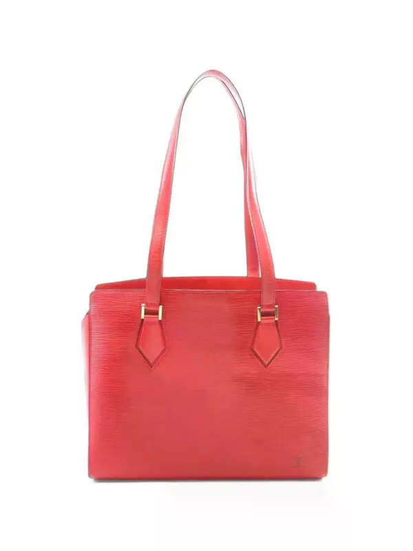 LOUIS VUITTON 1998 Duplex Epi Shoulder Bag - Red