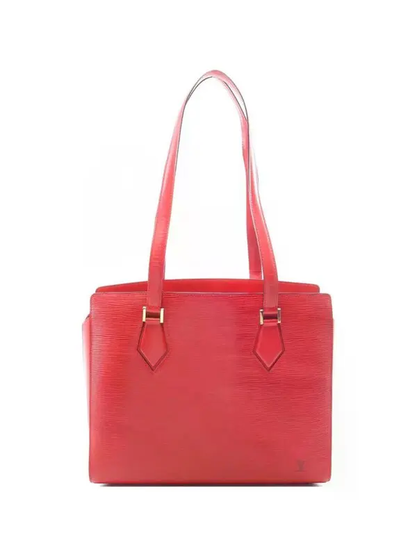 LOUIS VUITTON Epi Leather Shoulder Bag - Red