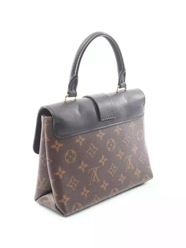 LOUIS VUITTON Monogram Canvas Two-way Handbag - Brown