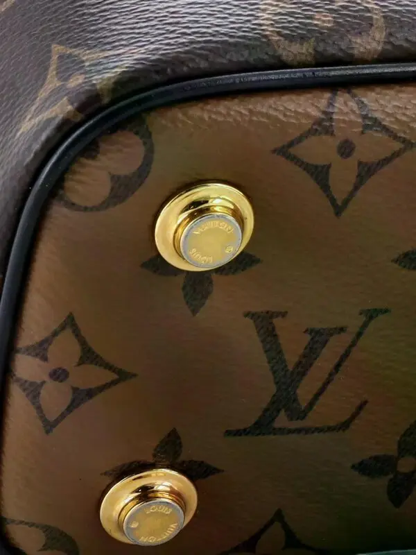 LOUIS VUITTON Reverse Monogram Canvas Pm Satchel