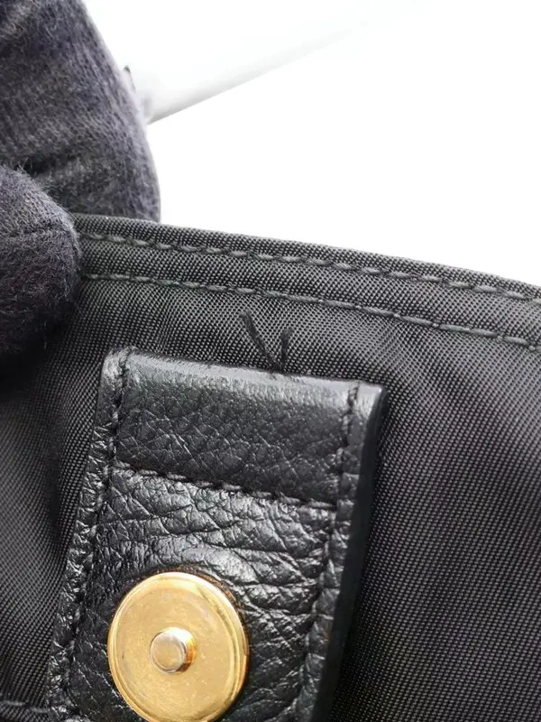 Prada 2000s Logo-plaque Tote Bag