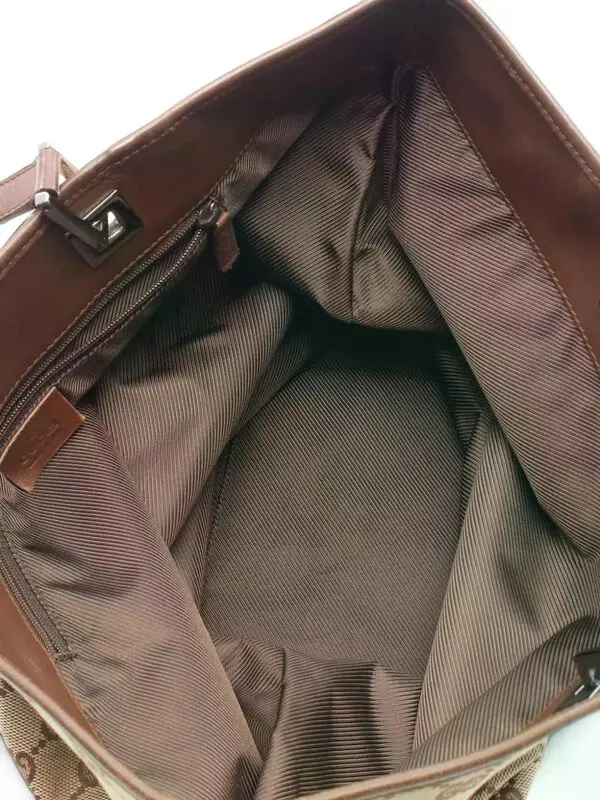 Gucci 2000s Gg Canvas Tote Bag