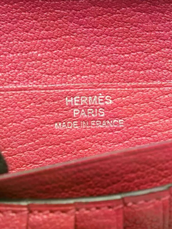 Hermès 2017 Bearn Compact Bi-fold Wallet - Pink