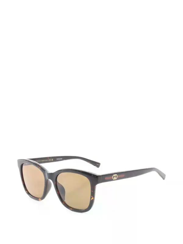 Gucci Wellington Square-frame Sunglasses