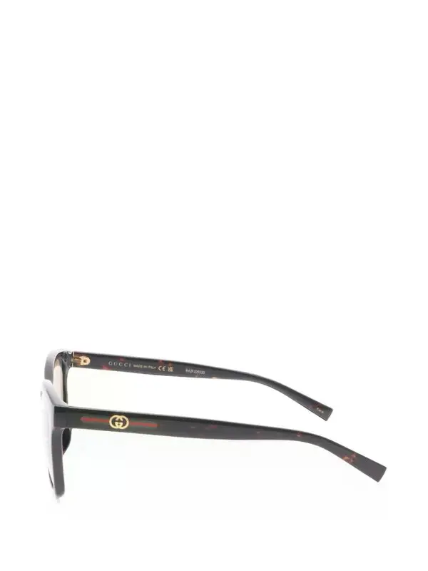 Gucci Wellington Square-frame Sunglasses