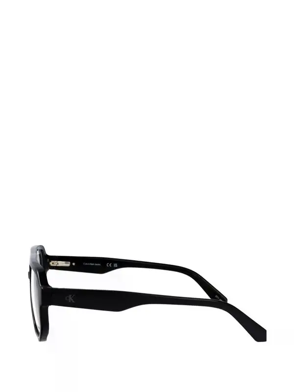 Calvin Klein Pilot-frame Geometric Glasses
