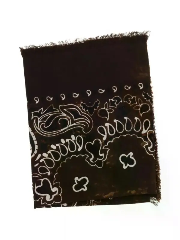 Destin Paisley-print Bandana Scarf
