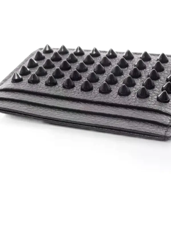 CHRISTIAN LOUBOUTIN Kios Spiked Card Case