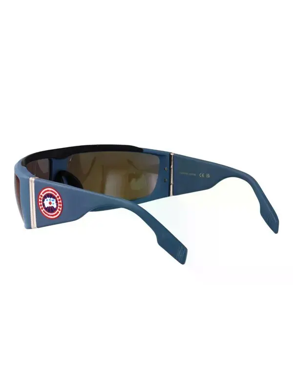 Canada Goose Biker-frame Mirrored Sunglasses