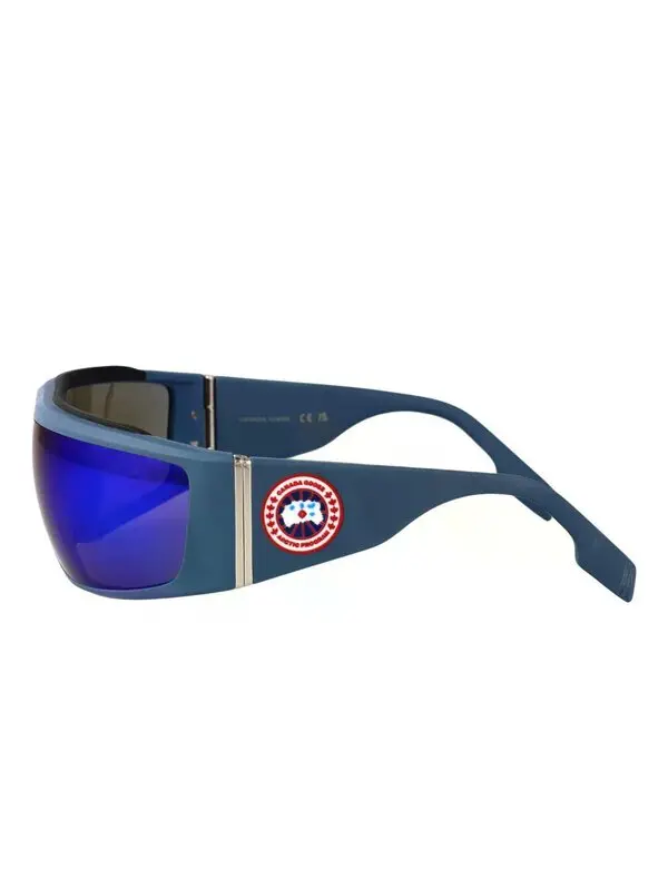 Canada Goose Biker-frame Mirrored Sunglasses