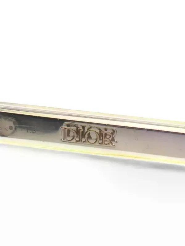 Dior 2010s Tag Su Square-frame Sunglasses