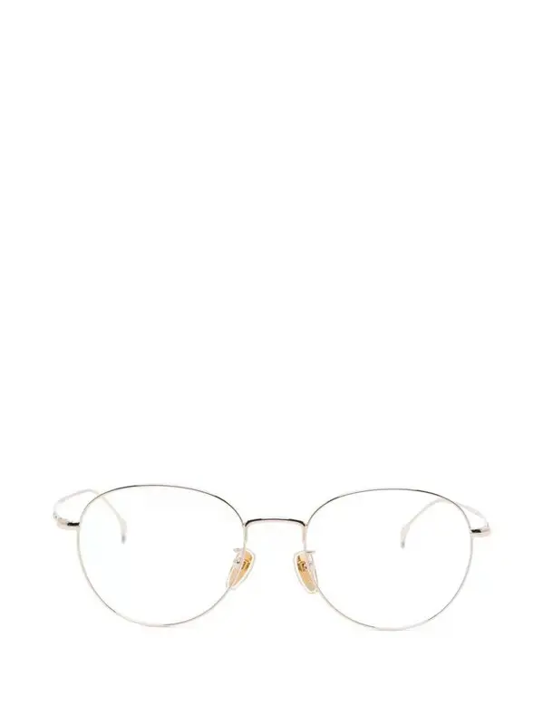 Gucci Oval-frame Glasses - Gold