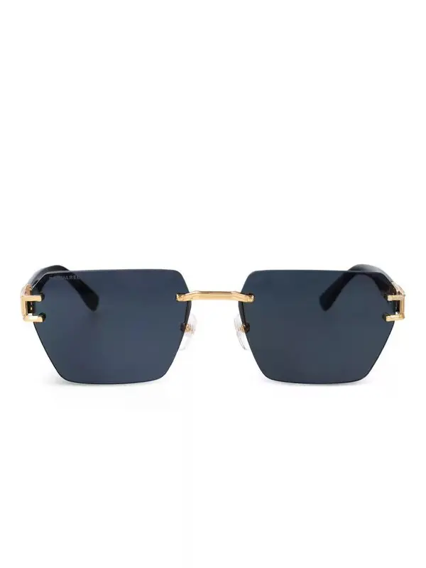 Dsquared2 Logo-detail Geometric Sunglasses