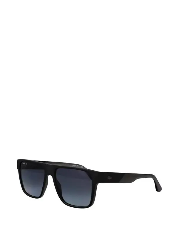 Lacoste Square Frame Sunglasses With Logo Print