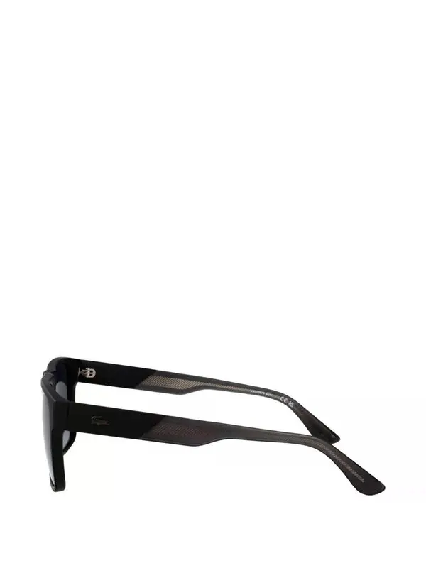 Lacoste Square Frame Sunglasses With Logo Print