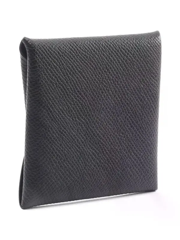 Hermès Bastia Epsom Coin Purse - Black