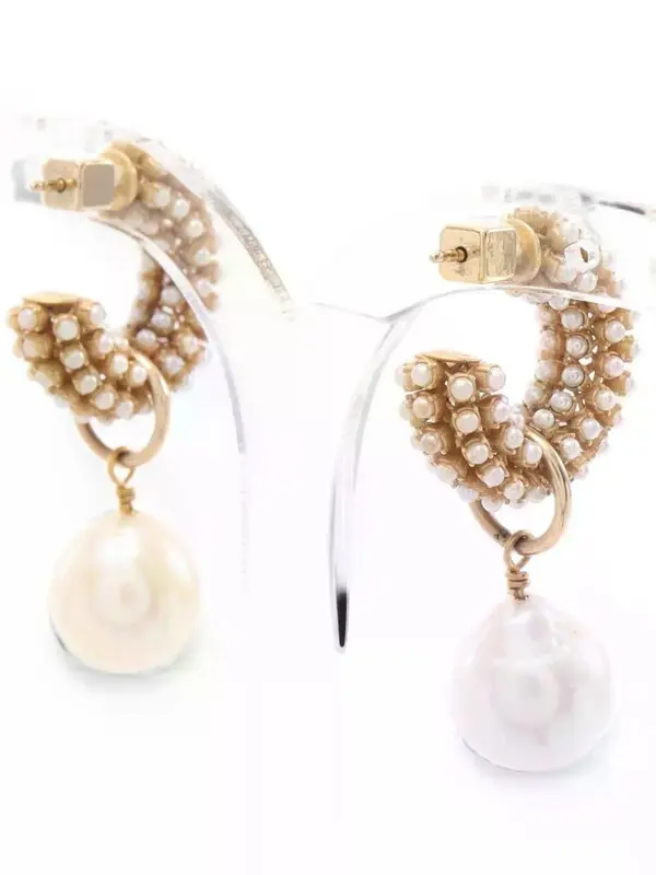 Dior 2010s D-renaissance Hoop Earrings