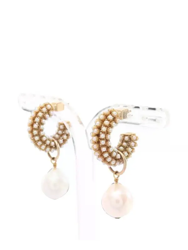 Dior 2010s D-renaissance Hoop Earrings