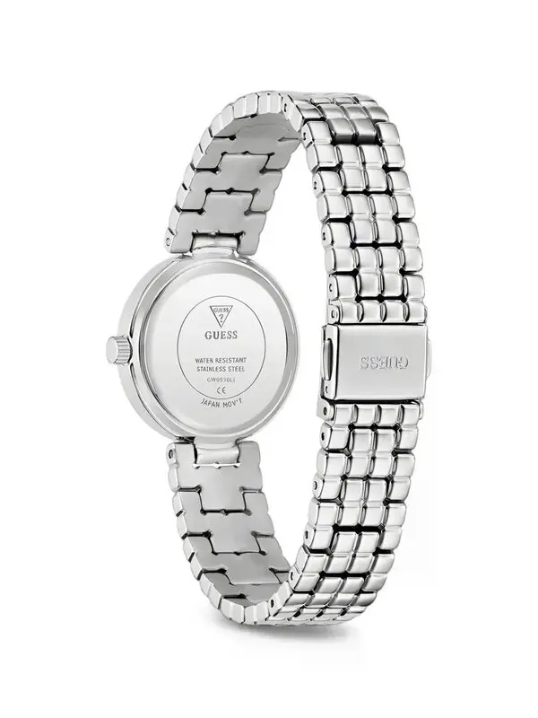 Guess Silver-tone Analog Watch